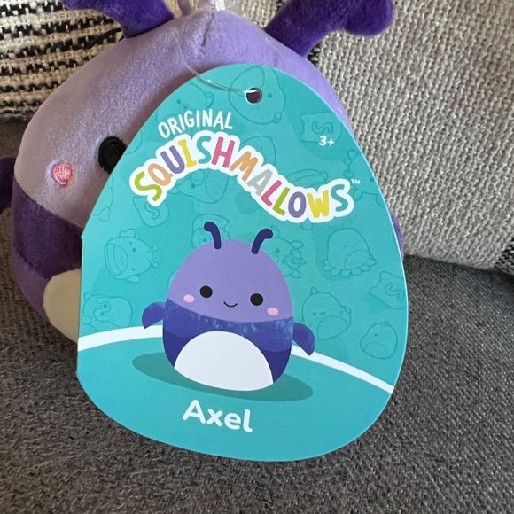 Squishmallows | Toys | Nwt Axel Beetle Squishmallows Clip 3 | Poshmark